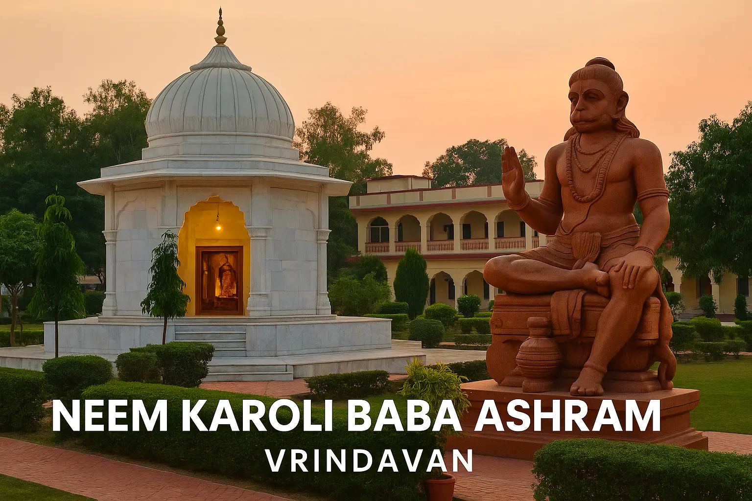 Neem Karoli Baba Vrindavan Ashram – A Spiritual Retreat in the Land of ...
